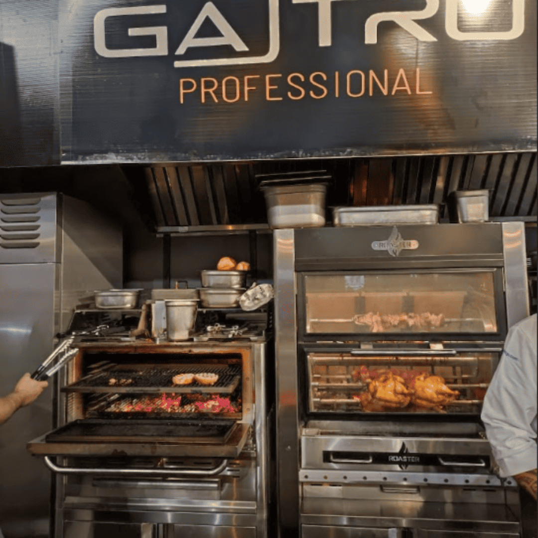 Charcoal Ovens and Grills at Horeca Equipment Fair - roastergrills